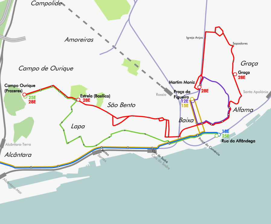 Tram 28 Lisbon - Route, Map, Tickets and more